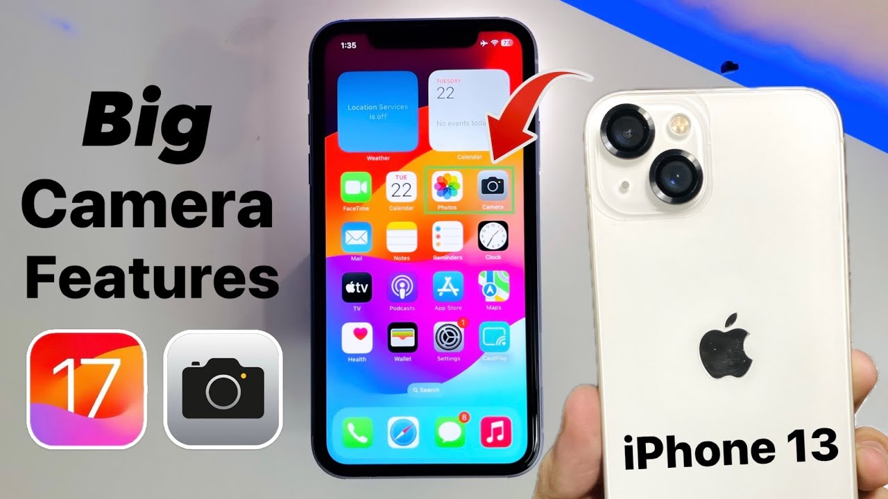 iOS 17 on iPhone 13 - iPhone 13 New Camera Features & New Changes on ...
