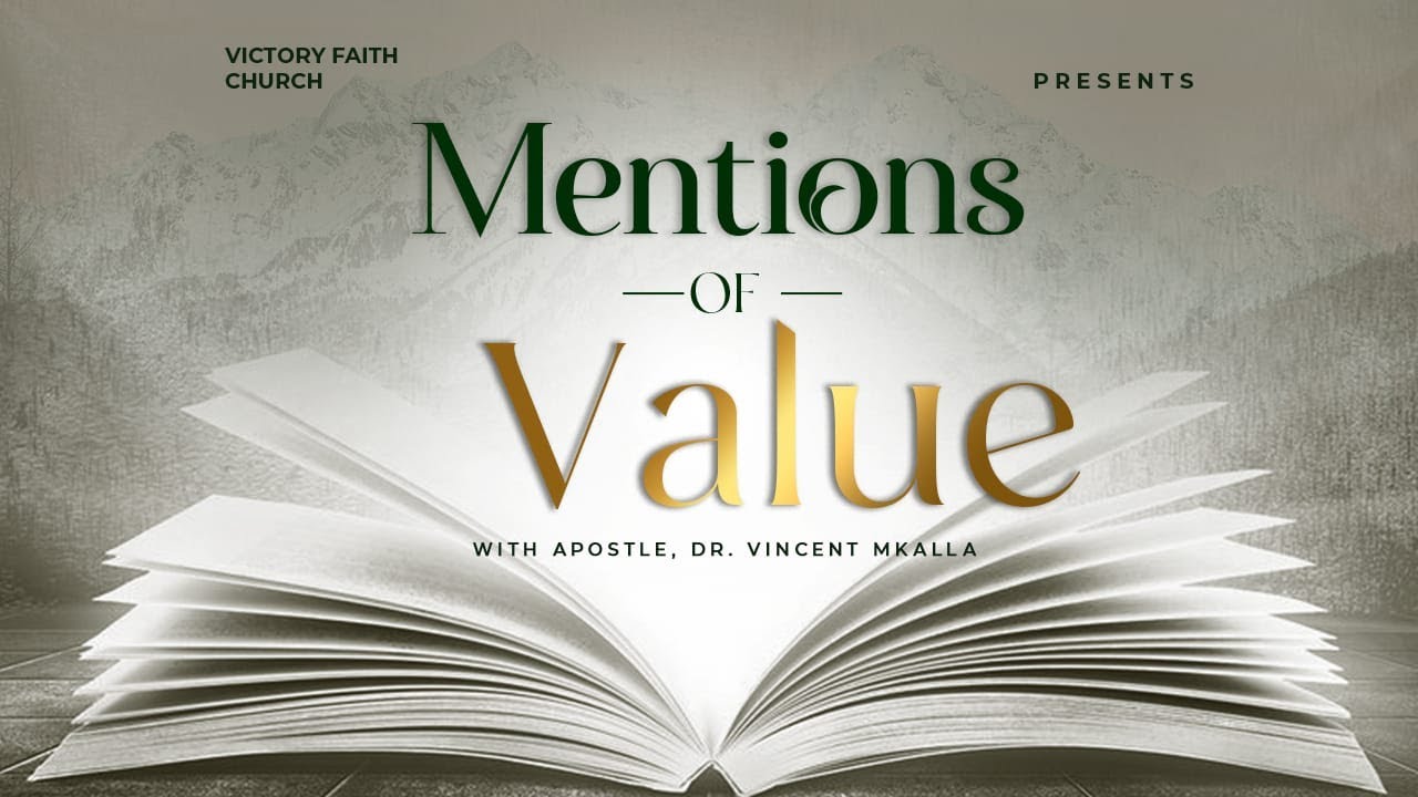 Join Us Live! MENTIONS OF VALUE| SUNDAY SERVICE FROM VICTORY FAITH ...