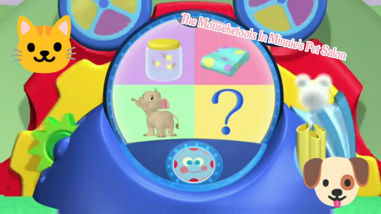 The Mouseketools In Minnie's Pet Salon - YouTube