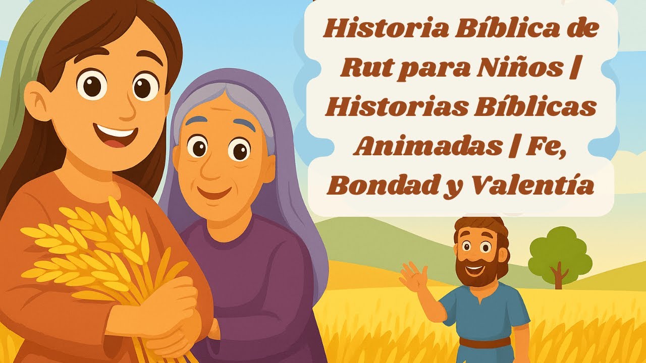 Historia Bíblica de Rut para Niños | Historias Bíblicas Animadas | Fe ...