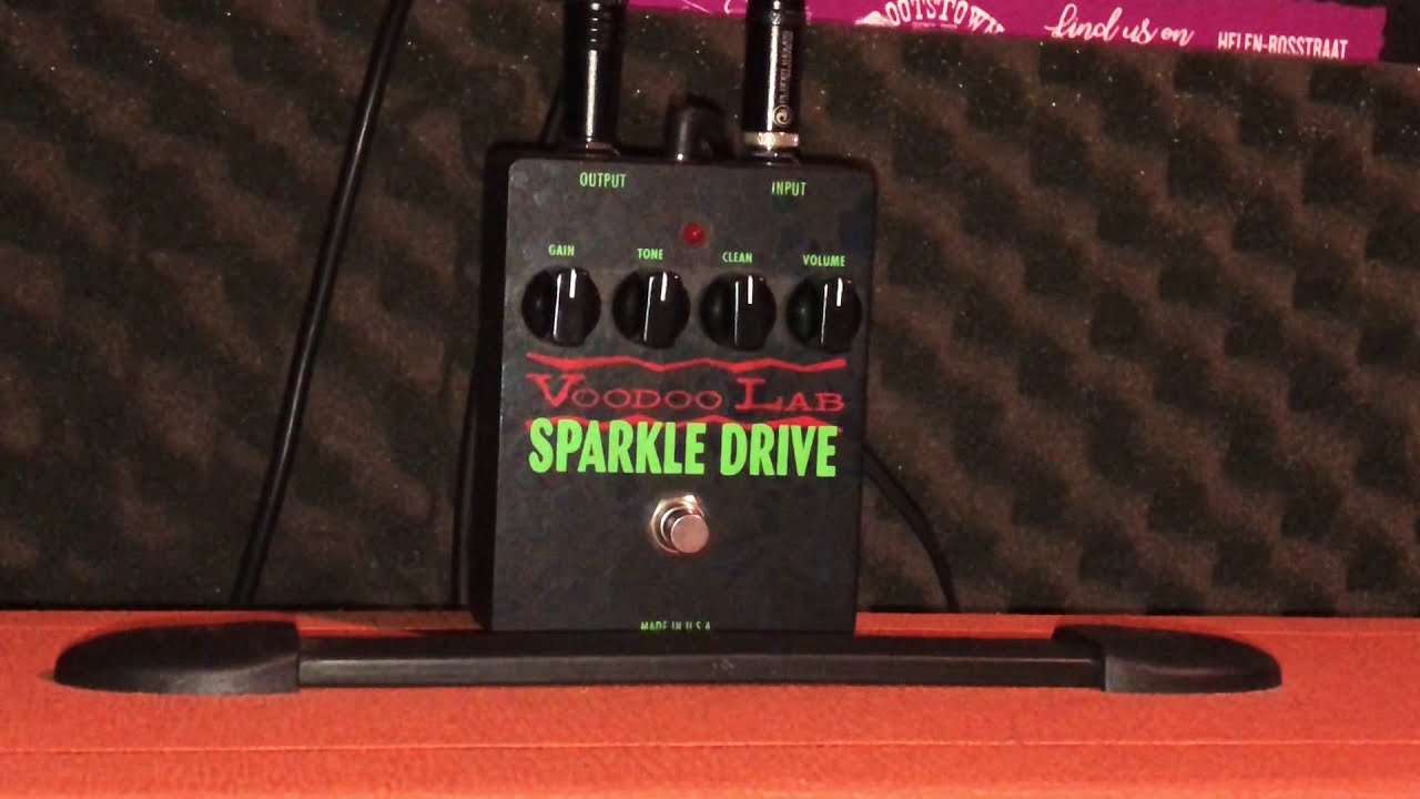 Voodoo Lab Sparkle Drive demo - YouTube
