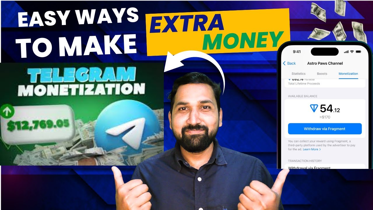 Telegram monetization on kaise kare | How to earn money from telegram ...