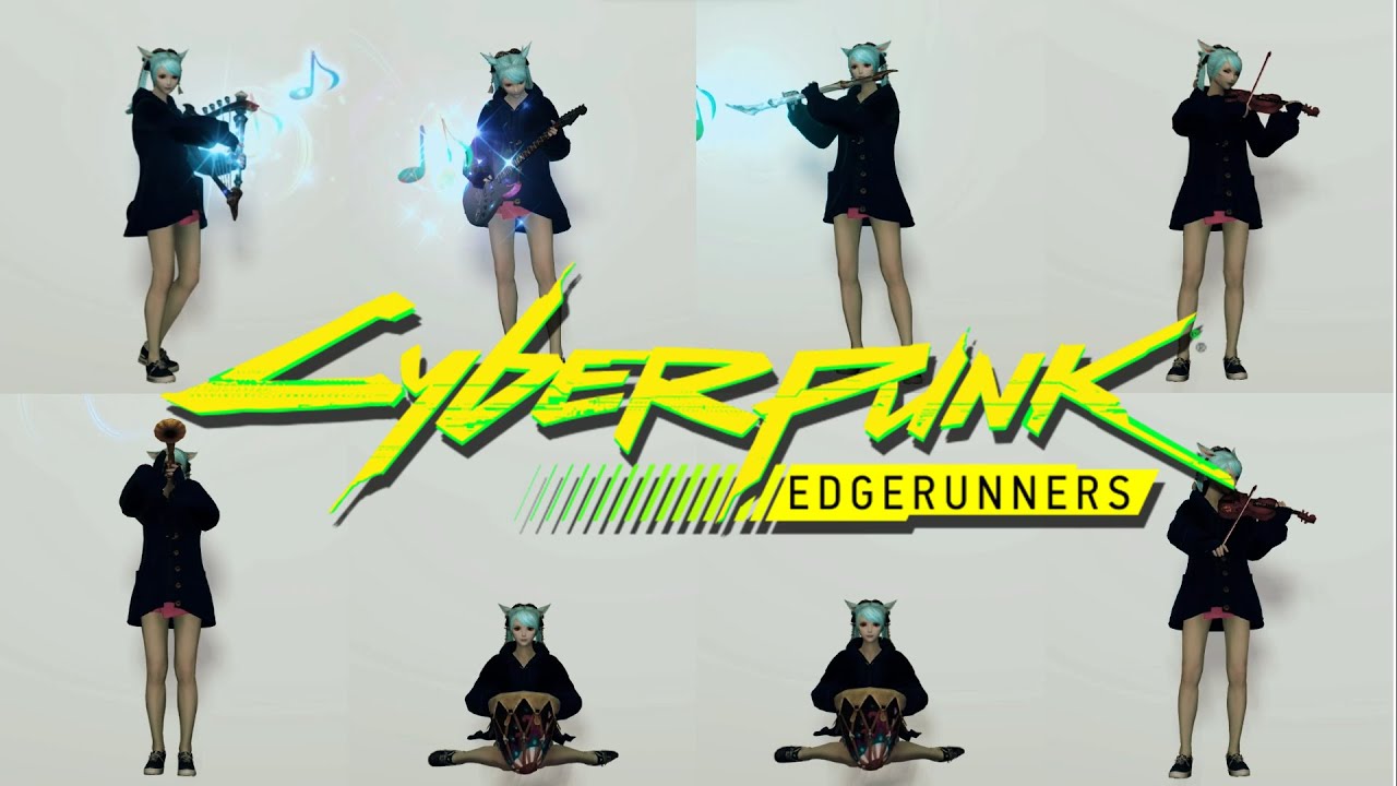 {FFXIV} I Really Want to Stay at Your House - Cyberpunk: Edgerunners ...