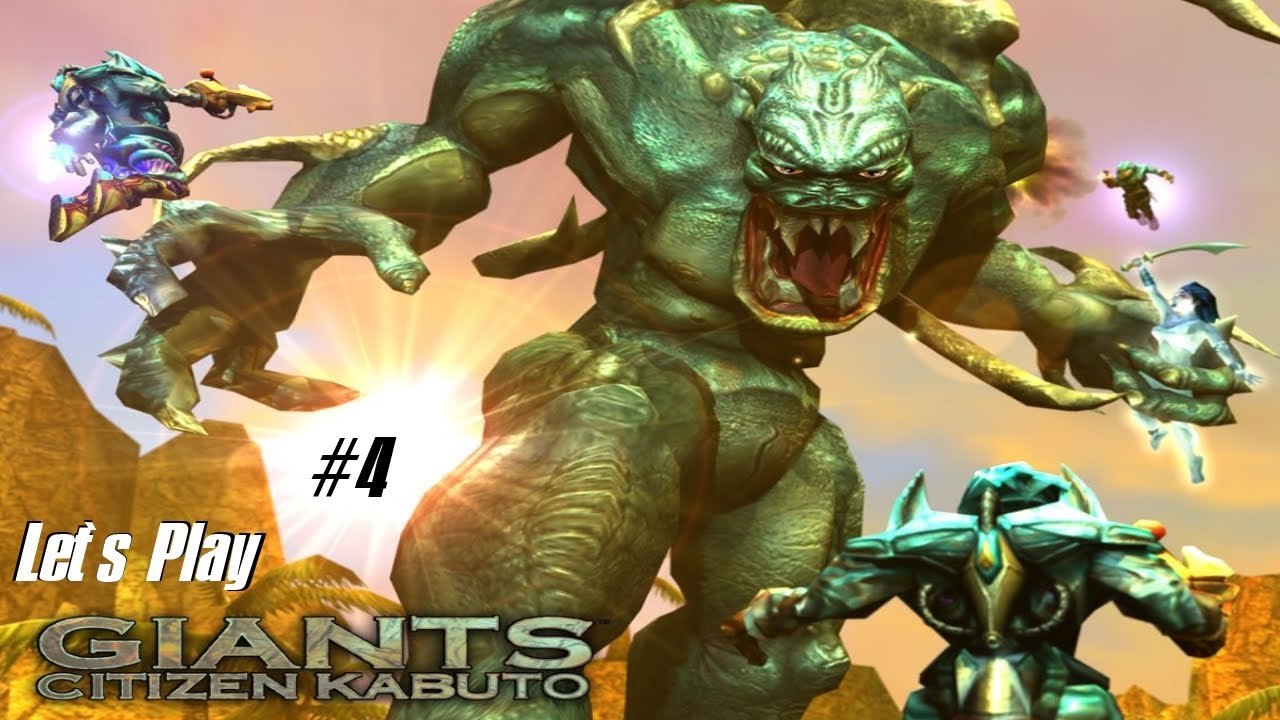 Let`s Play Giants Citizen Kabuto Part 4 Stick Beating - YouTube