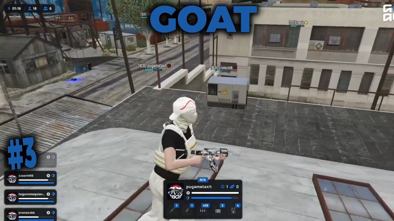 GOAT MASTERS, CAMPEONATO DO SPK GTA PVP #3 - YouTube