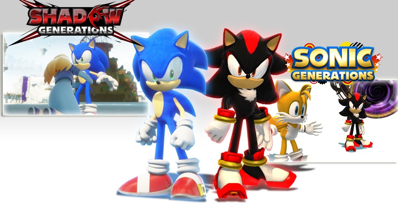 Sonic And Shadow Switch Places - YouTube