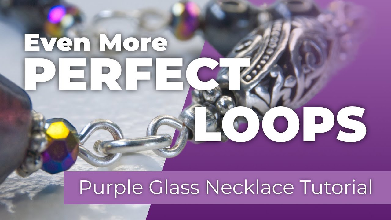 PERFECT Your Wire Loop Skills with this Single Necklace Tutorial - YouTube