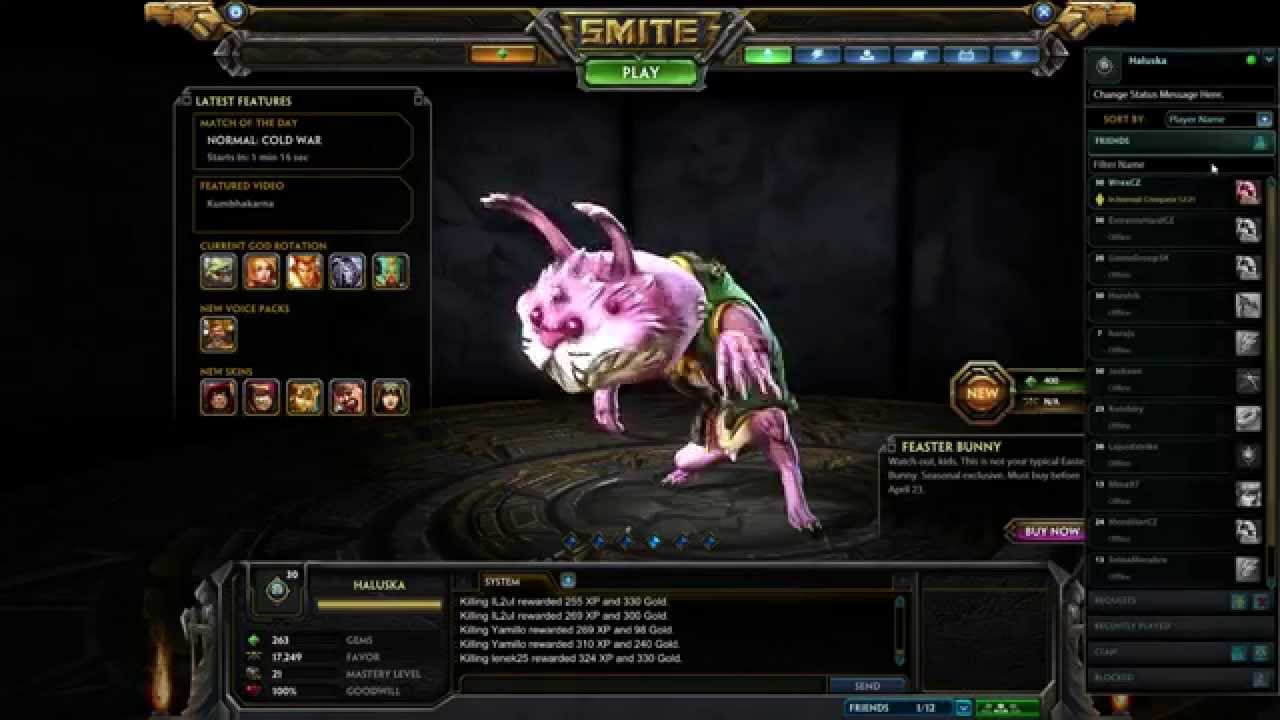 Smite - how add friends - YouTube