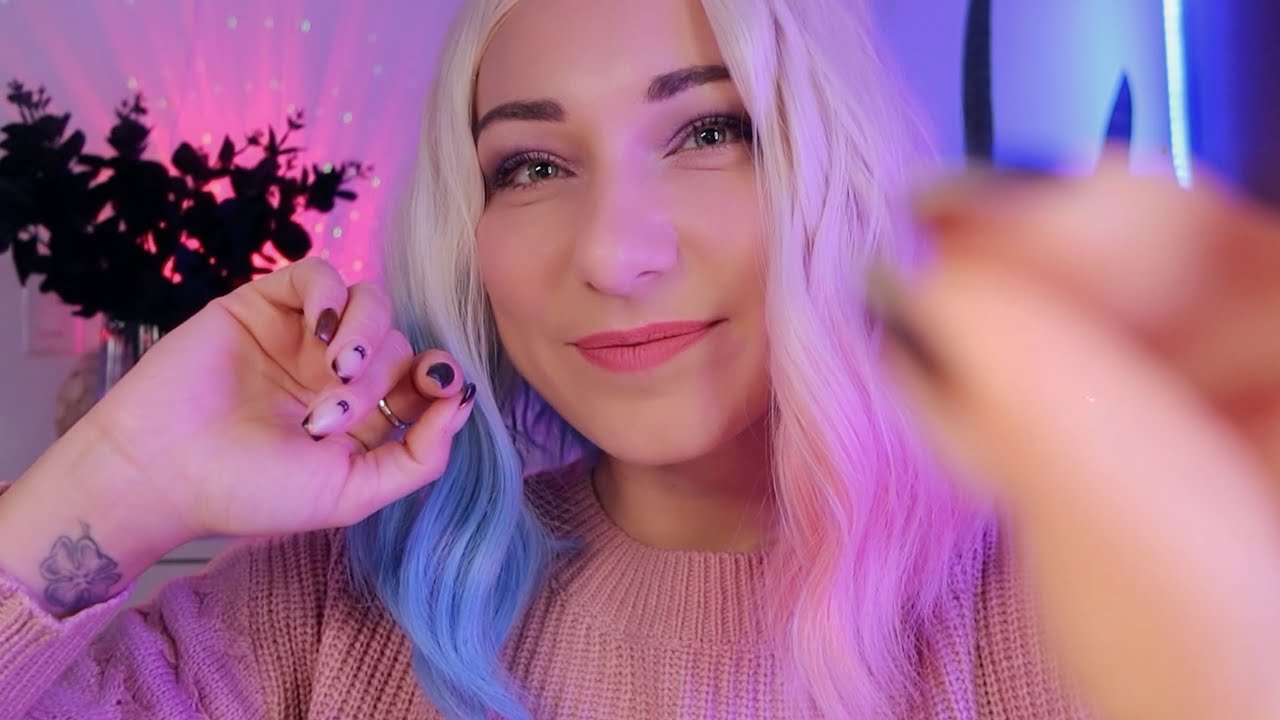 ASMR Brain Melting Mouth Sounds & Hand Movements 😴 - YouTube