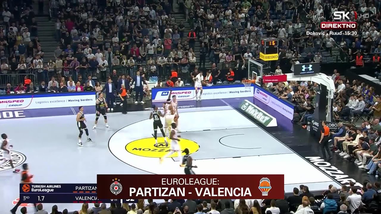 Džejms Naneli (Partizan) - Najbolji potezi u sezoni 2023/24 I SPORT ...