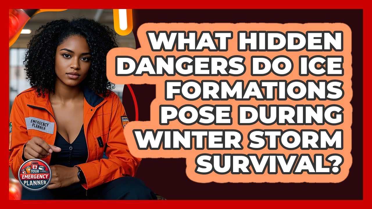 What Hidden Dangers Do Ice Formations Pose During Winter Storm Survival ...