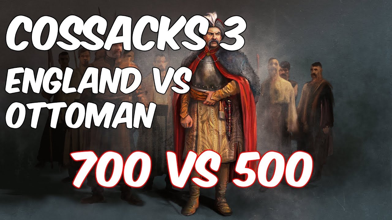 Cossacks 3 - 700 Musketeers VS 500 Ottoman Pikeman - YouTube