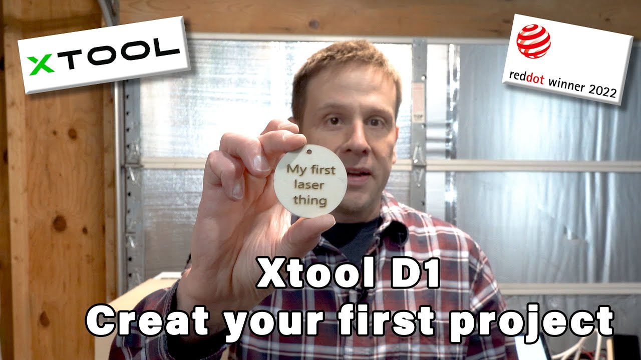 Xtool D1- My First Project! - YouTube