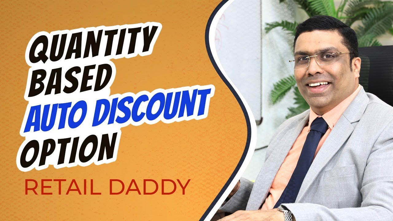 Quantity Based Auto Discount Option in Retail Daddy Billing Software ...