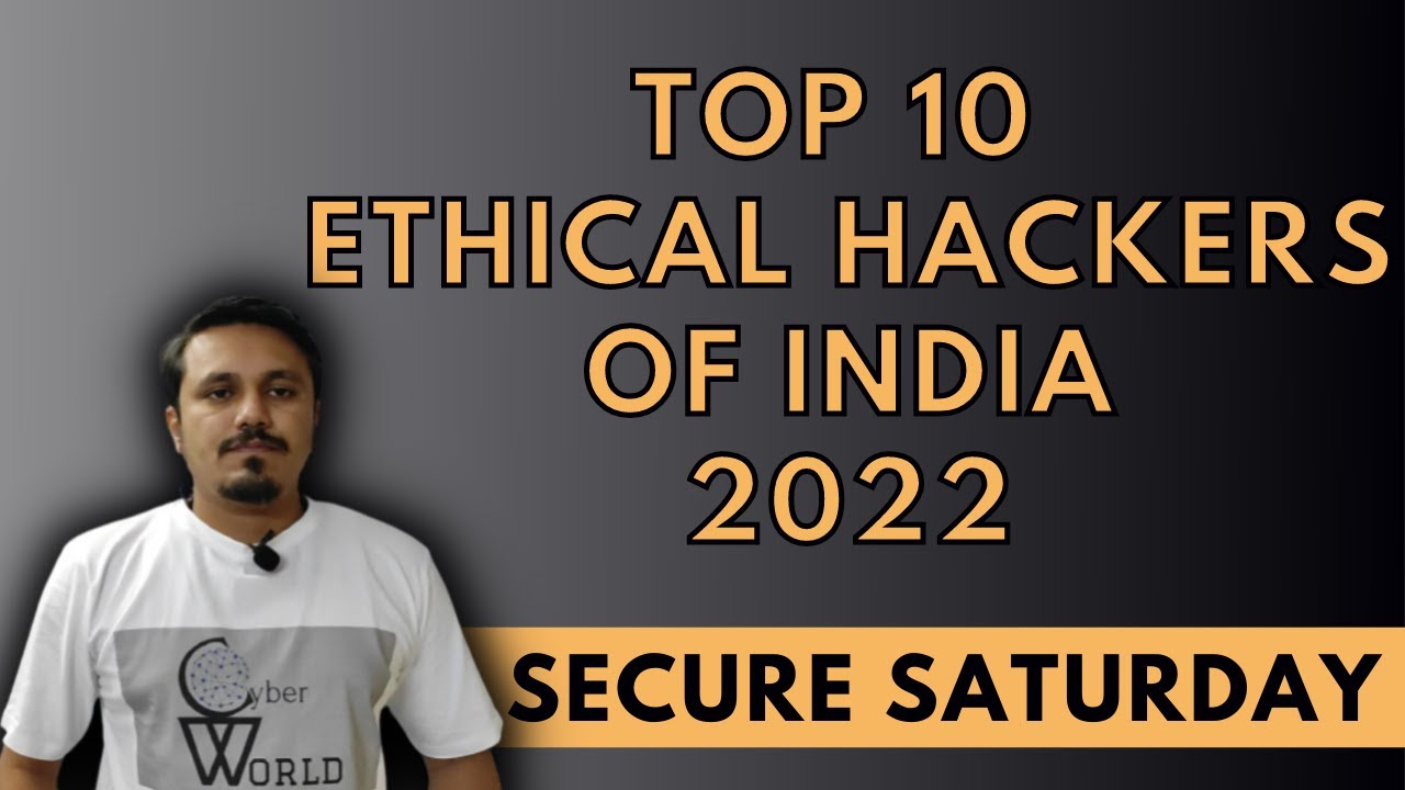 Top 10 Ethical Hackers in India || top hackers in India || Cyber World ...