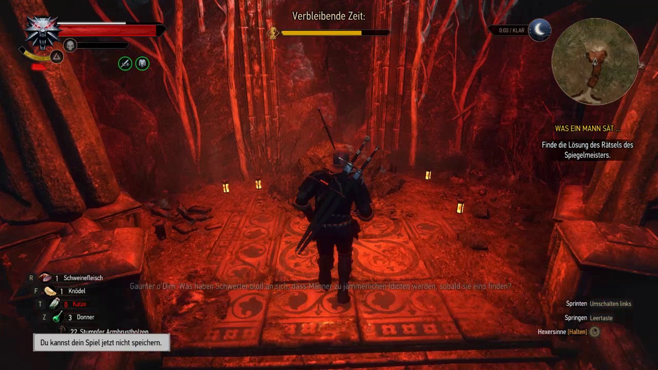 Witcher 3 Mirror Master Riddle ending. - YouTube