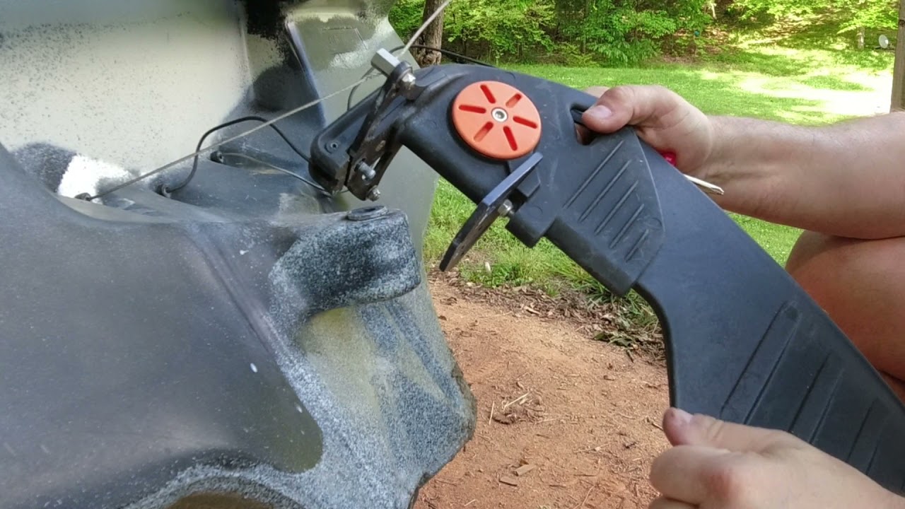 Rudder Installation 3 Waters Big Fish 108 or 103 (also Feelfree) - YouTube