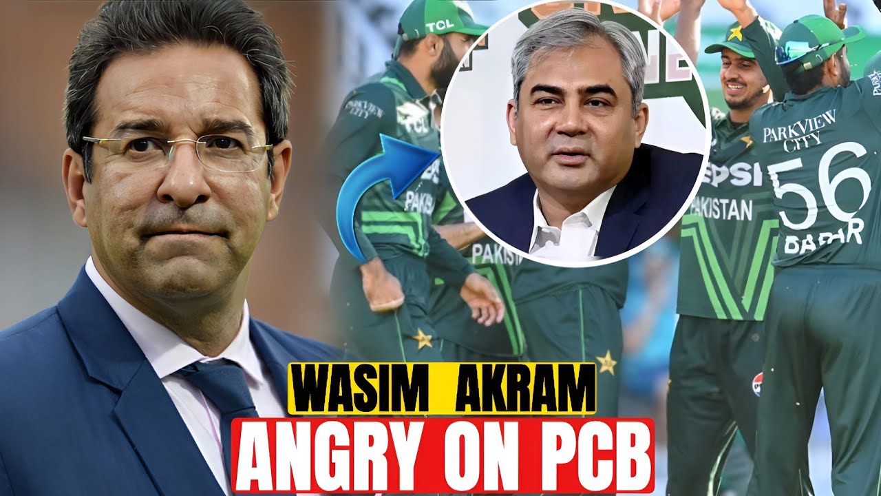 Wasim Akram Angry On PCB - YouTube