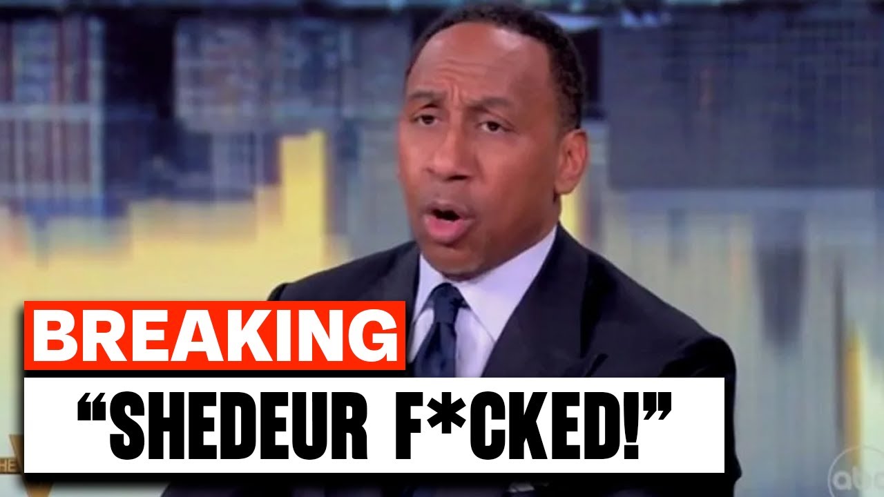 Stephen A Smith HUMILIATES COACH STEFANSKI For Ruining Shedeur Sanders ...