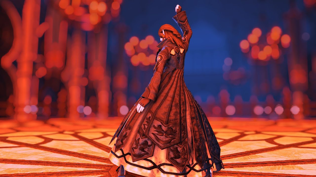 The Queen FFXIV Dance | King - GUMI | - YouTube