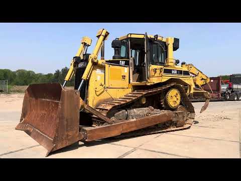 Caterpillar D6R Dozer - Year: 2002 (Refnr. BM5780) 3306 Engine + Ripper ...