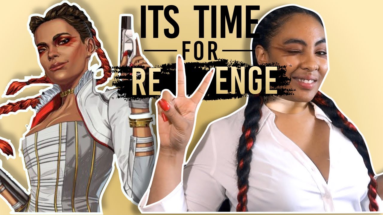 Hair and Makeup Inspired by Apex Legends - YouTube