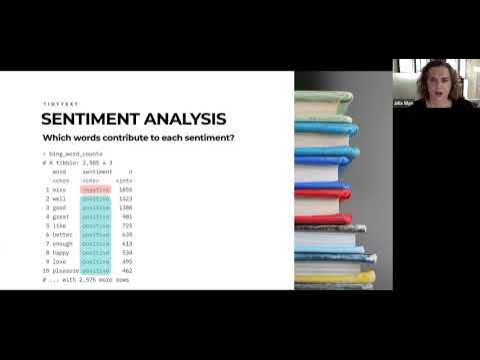 Steps to Text Mining with R by Julia Silge - YouTube