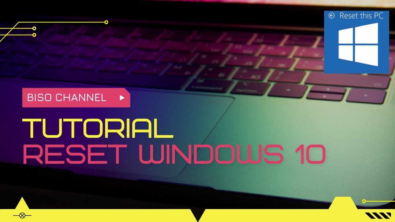 CARA RESET WINDOWS | KEEP MY FILES 💯 - YouTube