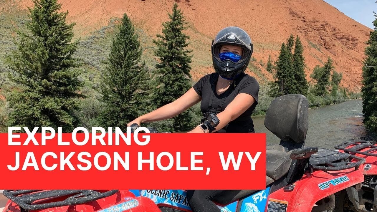 Exploring Jackson Hole, Wyoming ll ATV in Grand Teton & Chuckwagon ...