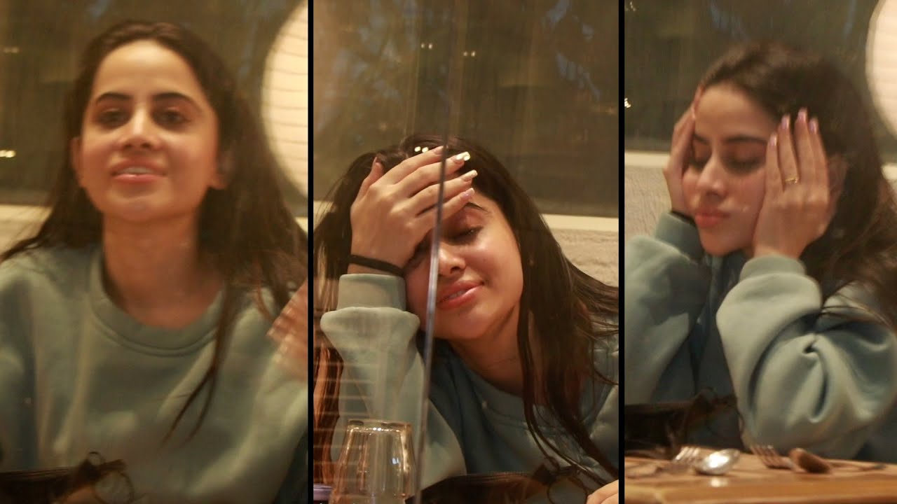 Urfi Javed Without Makeup: A Rare and Candid Moment at Dinner with ...