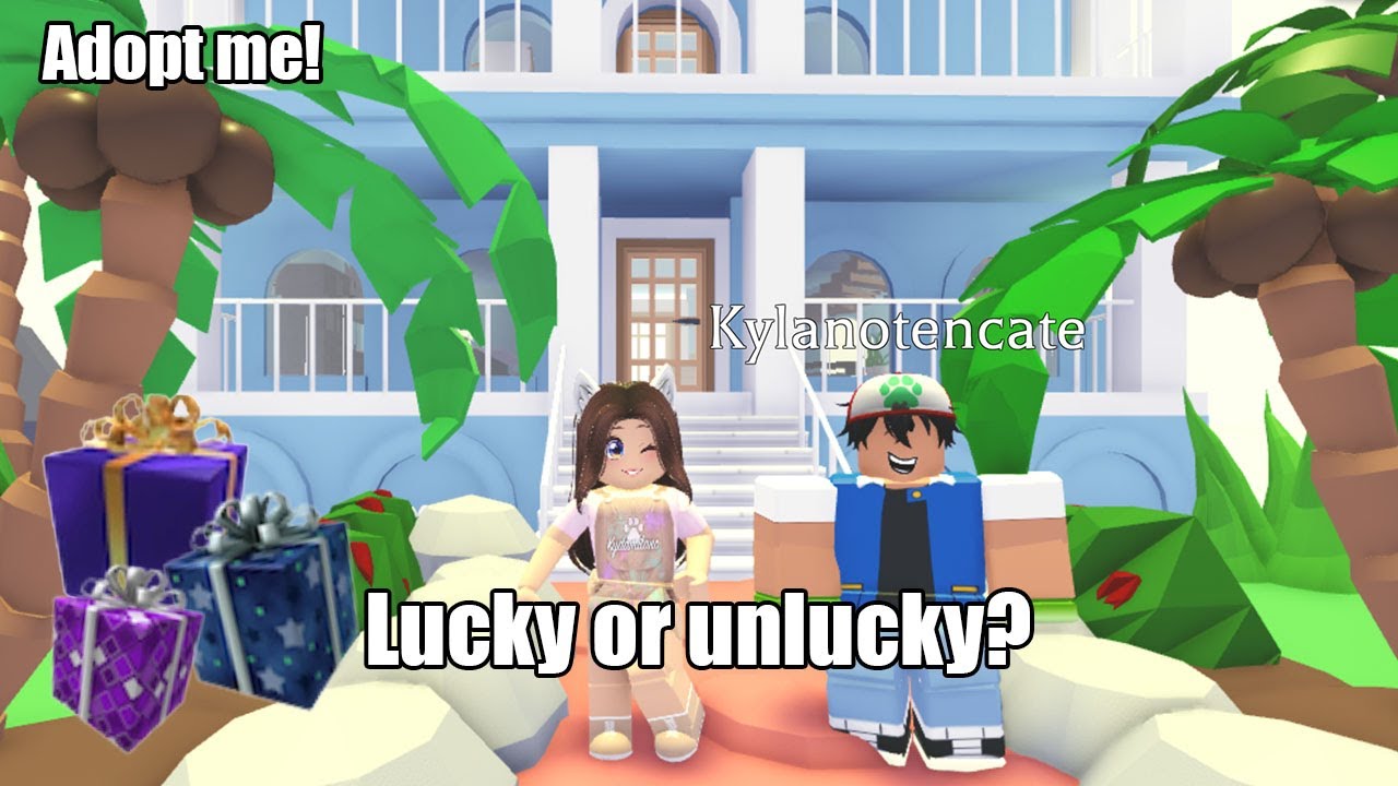 TESTING our luck together, are we lucky or just unlucky? in Adopt me ...