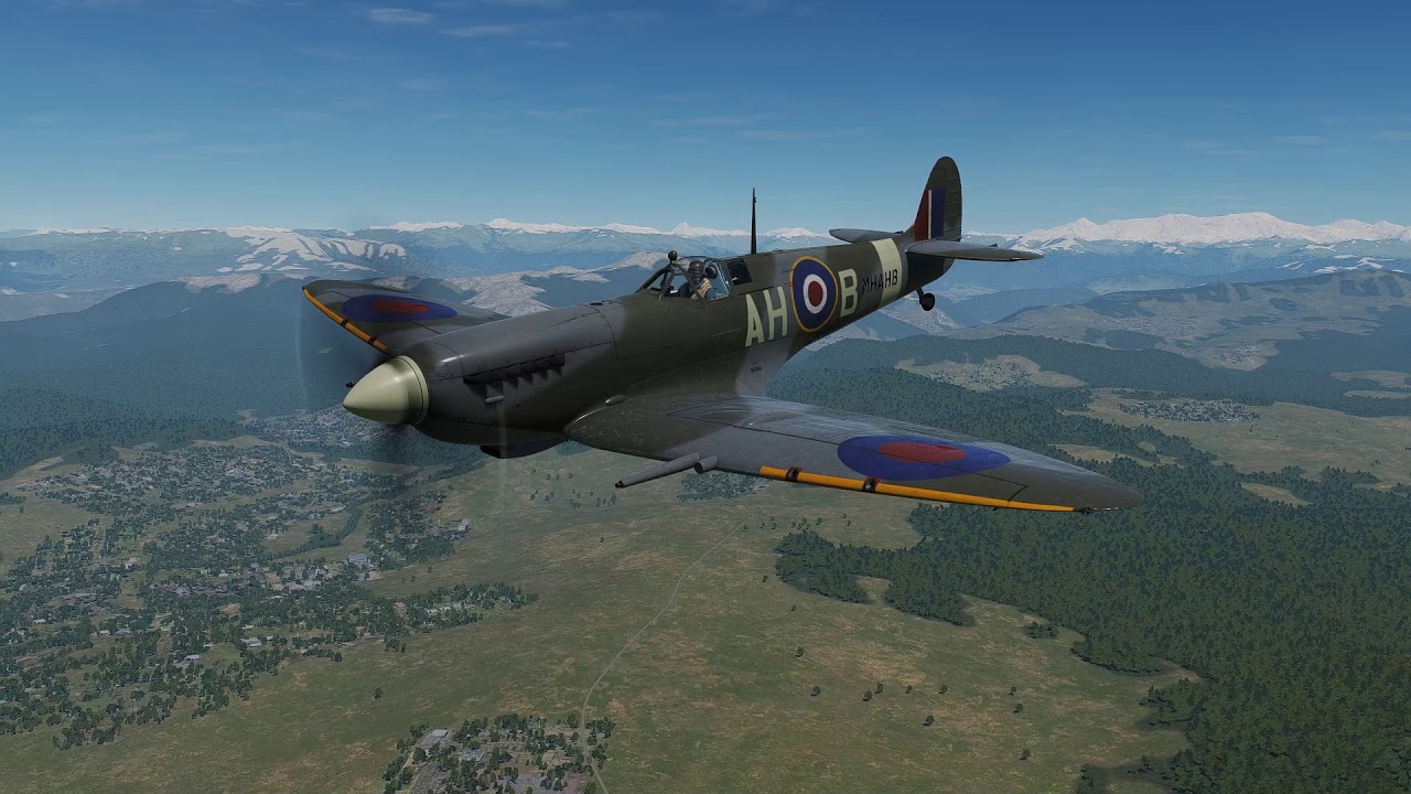 Spitfire Battle over the Lake - YouTube