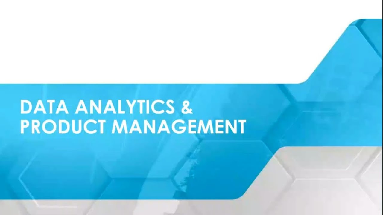 Data Analytics & Product Management – By Mr. Siddhant Pokle - YouTube