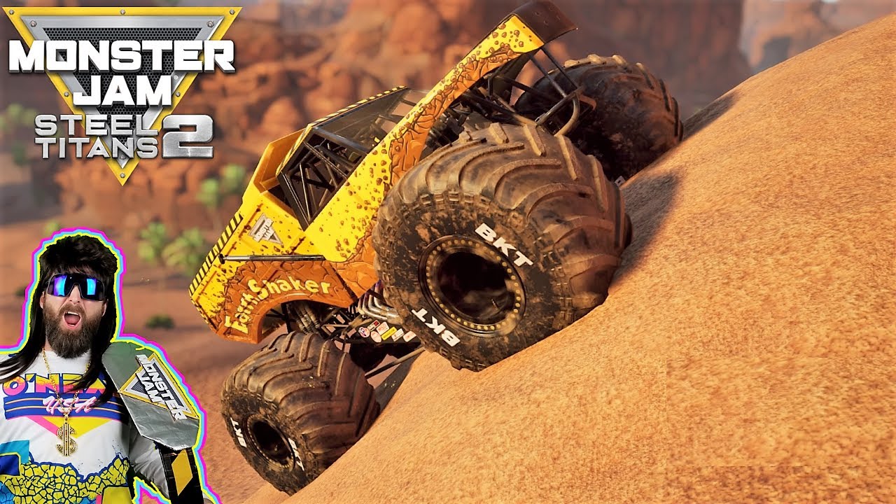 Monster Jam Steel Titans 2 INSANE Open World Gameplay #2 - YouTube