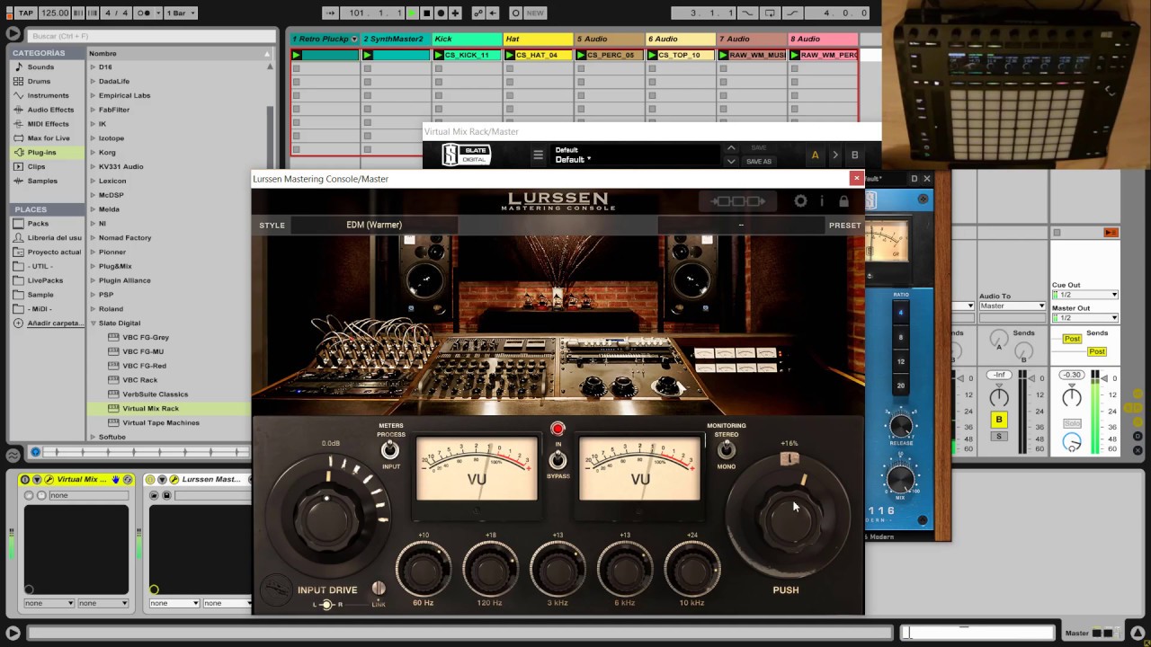 IK Multimedia Lurssen Vs. Slate Digital VTM & VMR in Ableton Techno ...