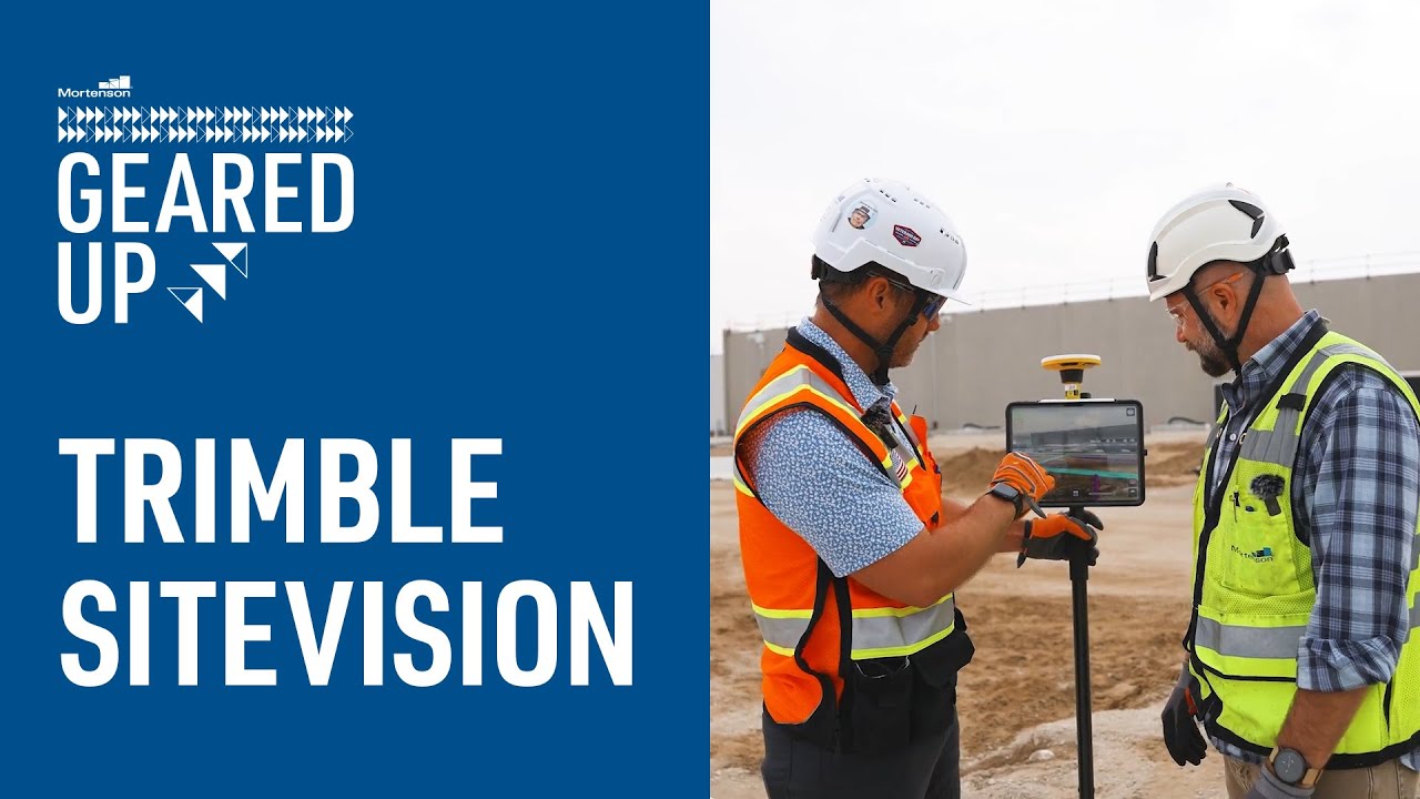 Geared Up: Trimble SiteVision GPS-Enabled Augmented Reality Tool - YouTube