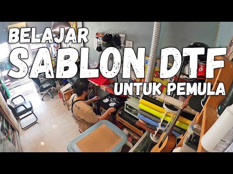 7 Langkah Tutorial Cara Sablon DTF untuk Pemula