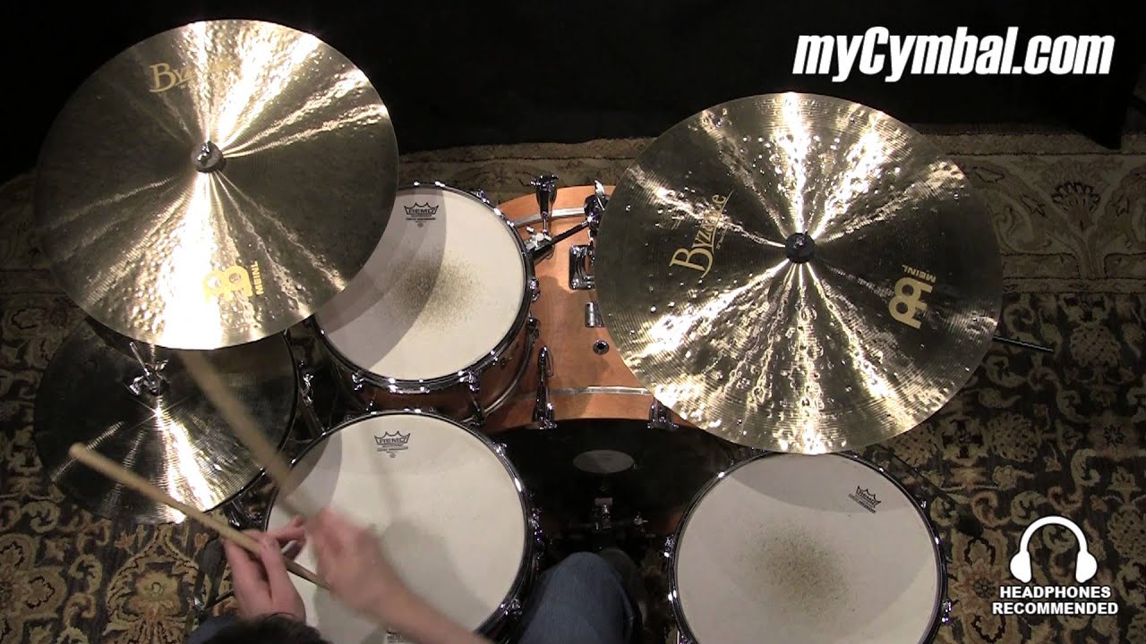 Meinl 20" Byzance Jazz Big Apple Ride Cymbal (B20JBAR-1042514V) - YouTube