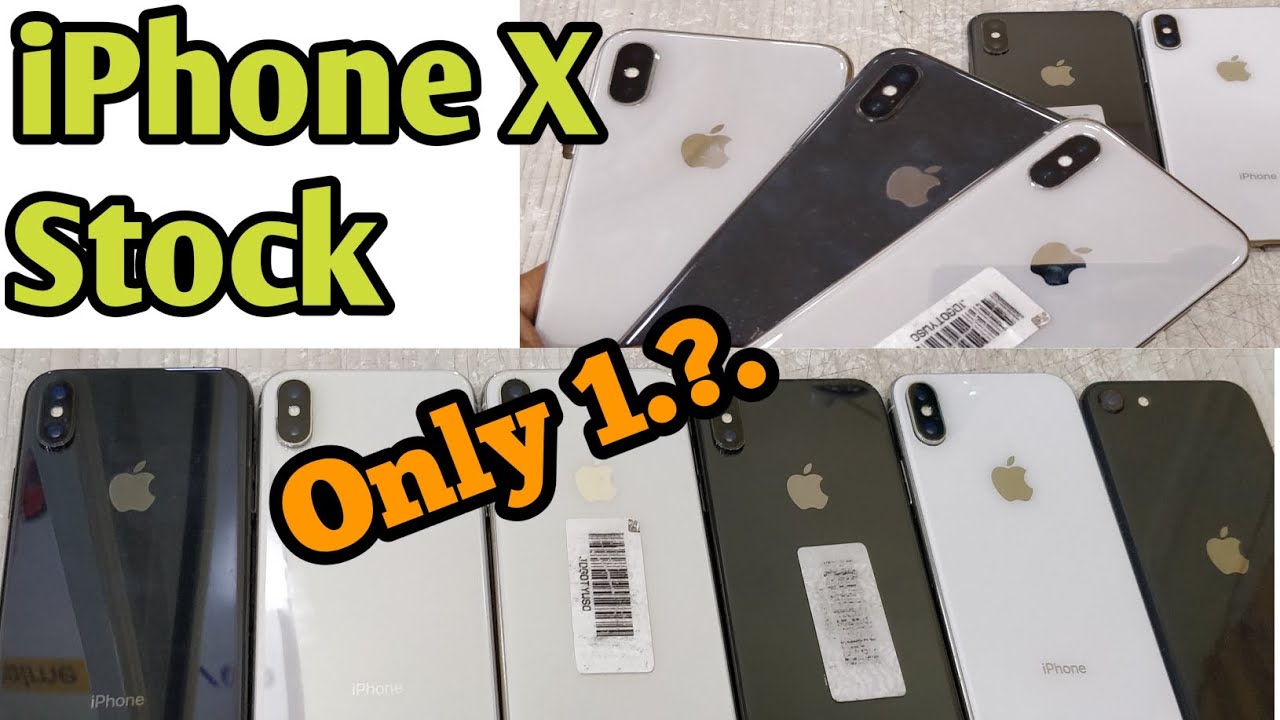 Used iPhone X Stock😍बेस्ट Price😳 [Second Hand IPhone [सेकंड सस्ती कीमत ...