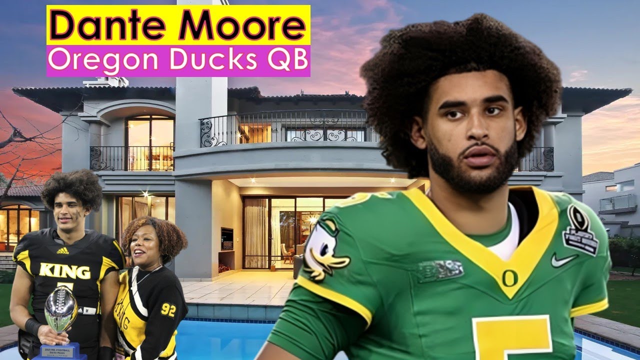 Meet Oregon Ducks QB Dante Moore's Model Girlfriend, Parents, Siblings ...