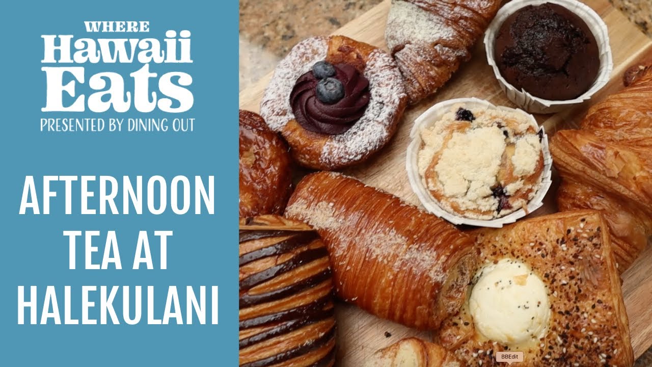 Orchids and Afternoon Tea at Halekulani - Executive Chef Christian ...