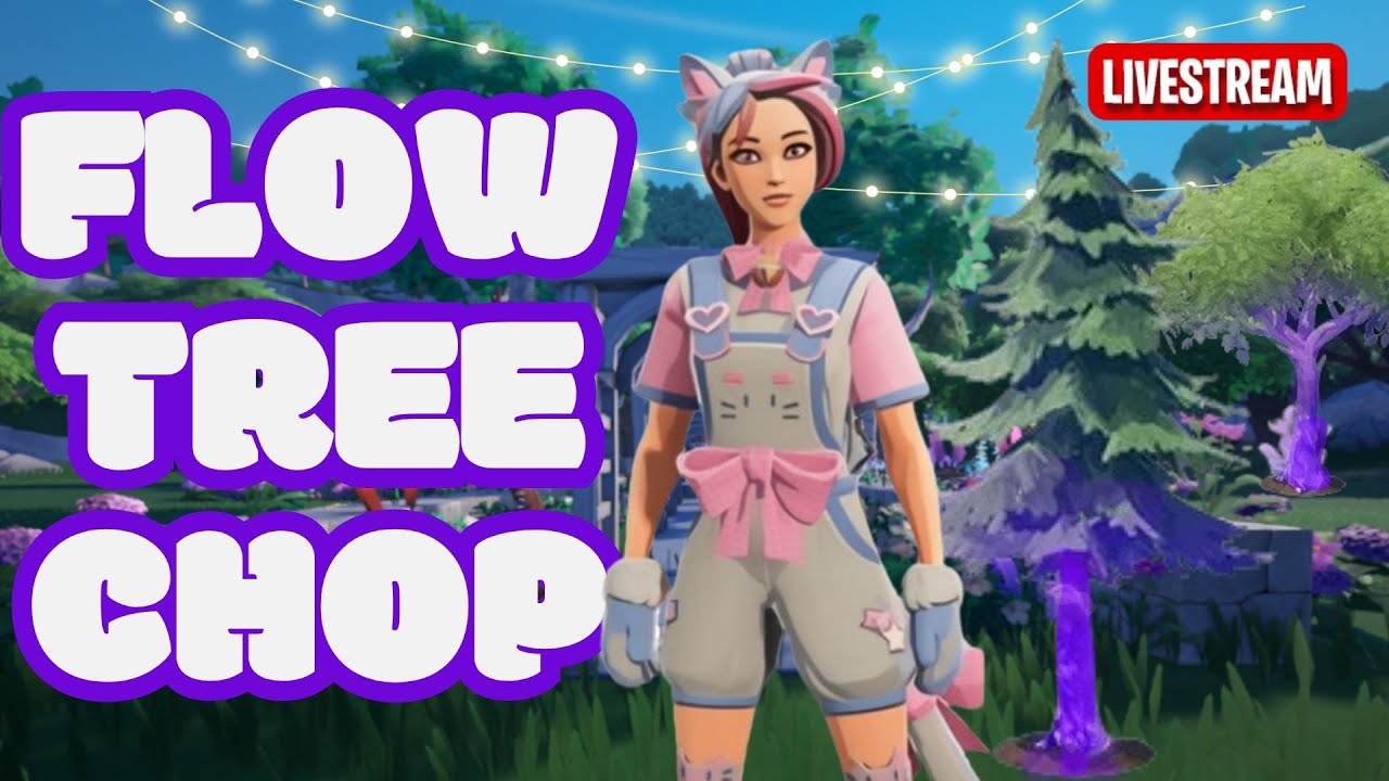LIVE- Hosting a Flow Tree Chop PARTY!! - YouTube