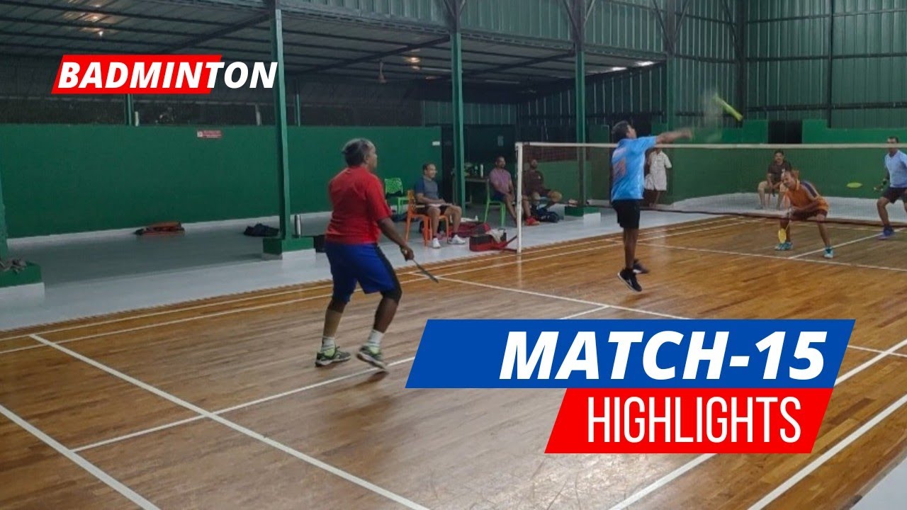 Christmas Tournament Match-15|Manu/Libin vs Sebastian/Ajith #badminton ...