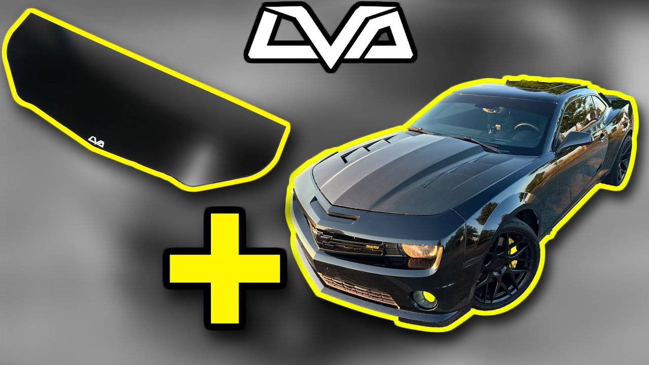 How to install a Front Splitter. Camaro SS Mustang Charger Challenger ...