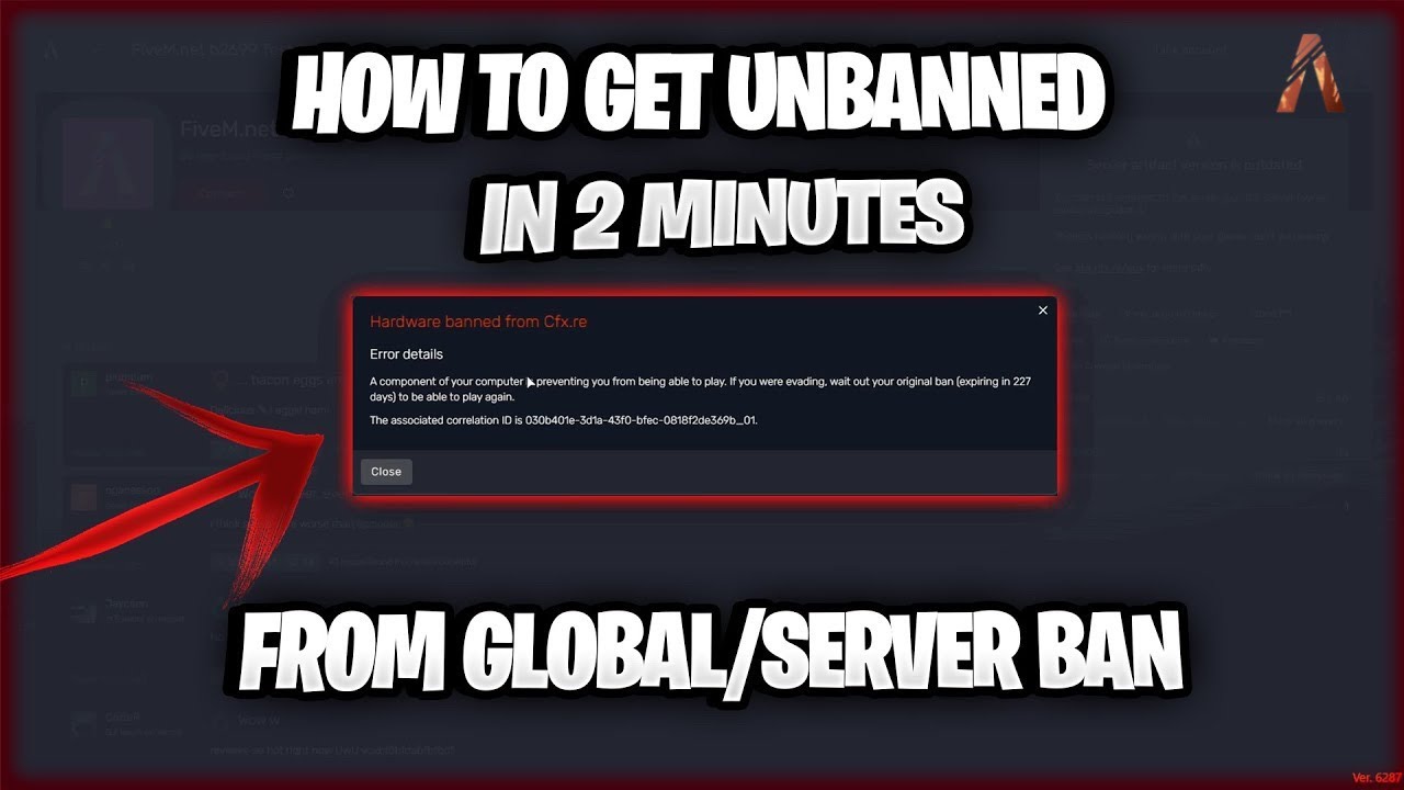 BEST FIVEM UNBAN (GLOBAL,CFX,SERVER) | 2024 - YouTube