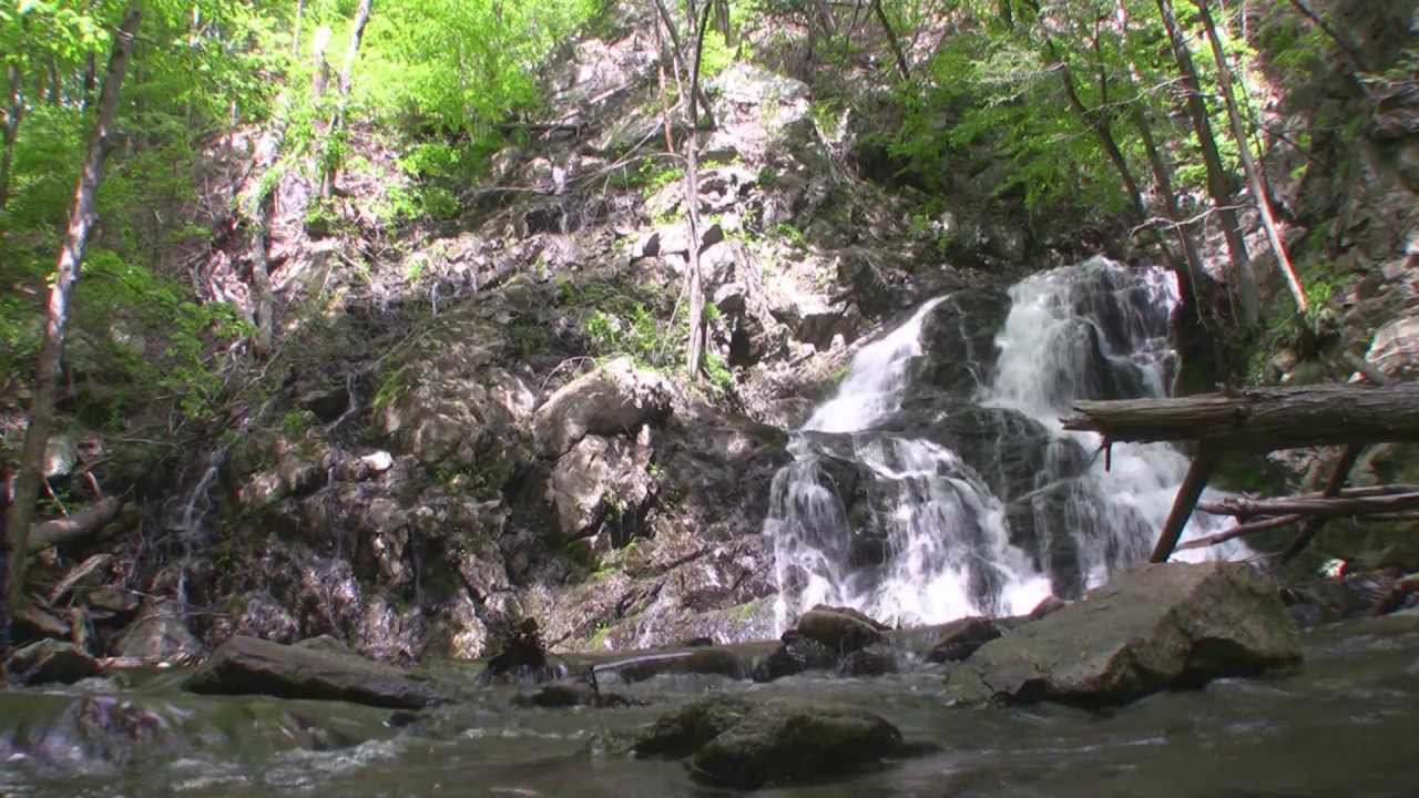 Waterfall meditation, Indian Brook Falls, Cold Spring, NY - YouTube