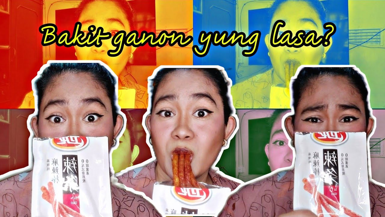 Trying the famous La Tiao snack! | Honest Review | Ate Kianne - YouTube