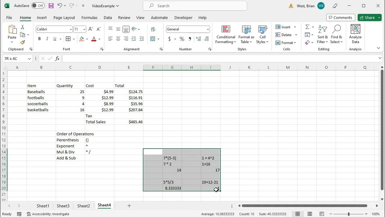 13 More Complex Formulas - YouTube