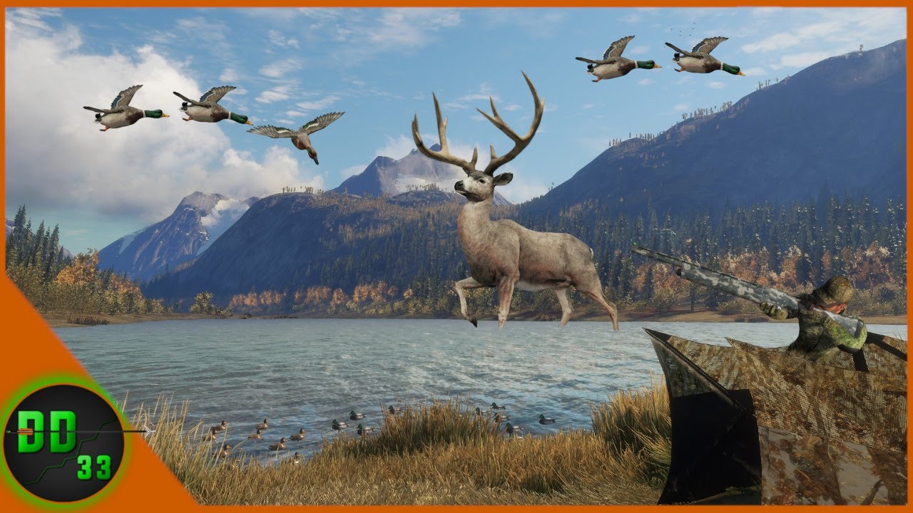 Hunting Ducks N Bucks From A Duck Blind At The Same Time! Call Of The ...