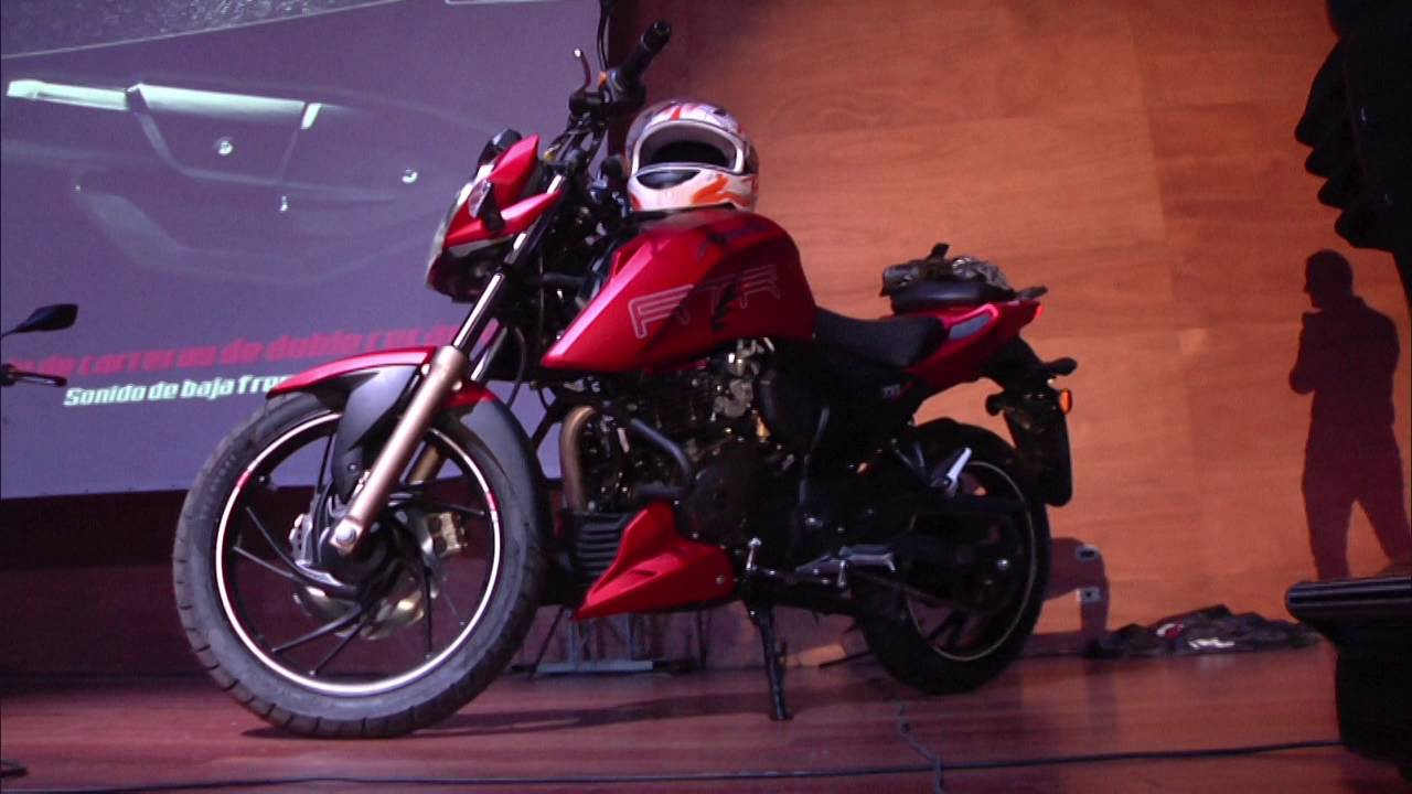 Lanzamiento en Colombia TVS Apache 200 Parte 2 - Mayo 11 2016 - YouTube